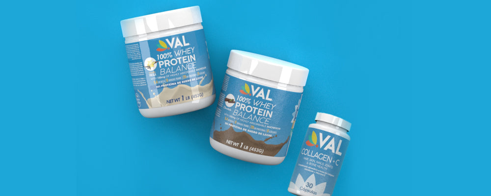 ¿ Sabías que con Whey Protein / Proteína de Suero de Leche consigues u– VAL