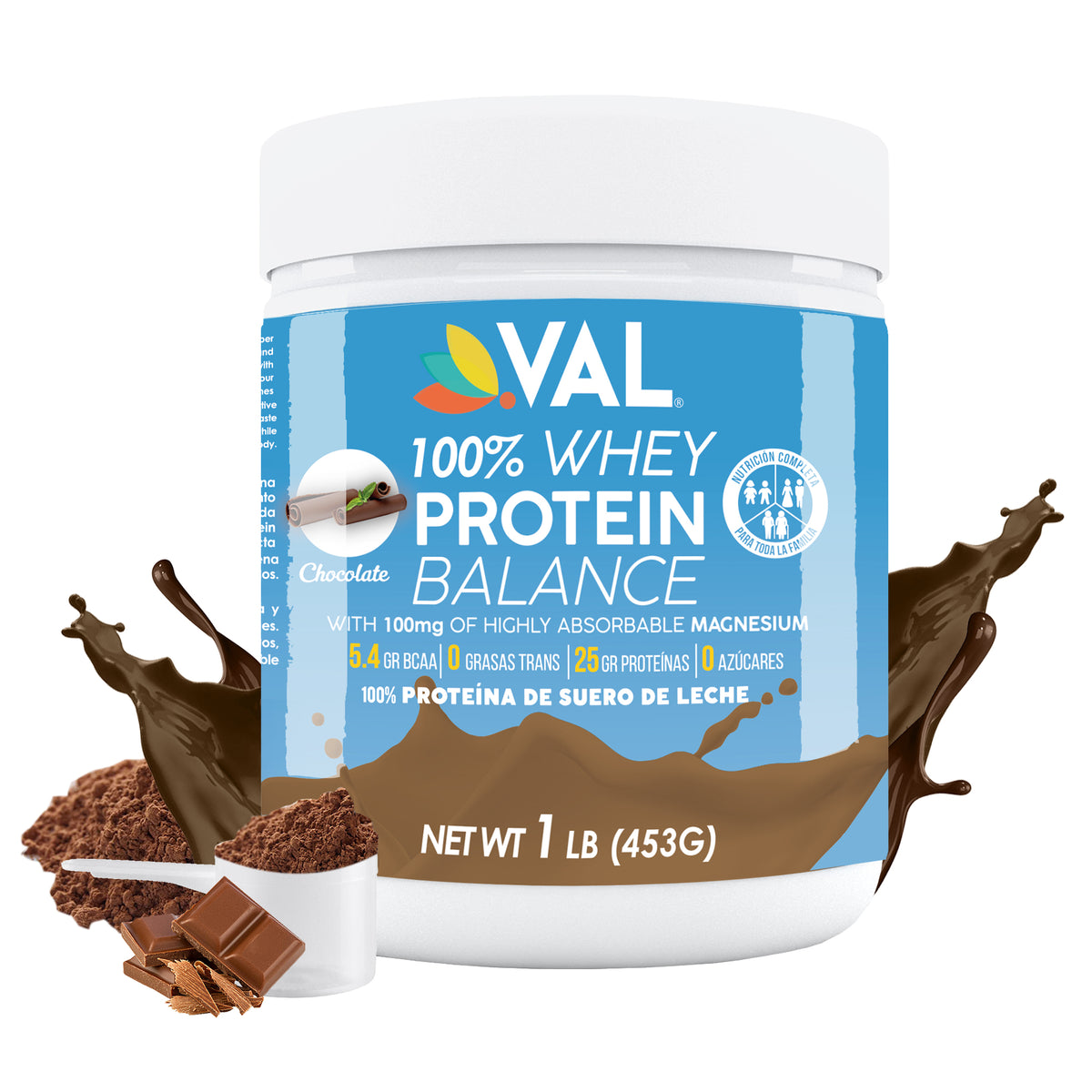WHEY PROTEIN BALANCE CHOCOLATE CON MAGNESIO– VAL