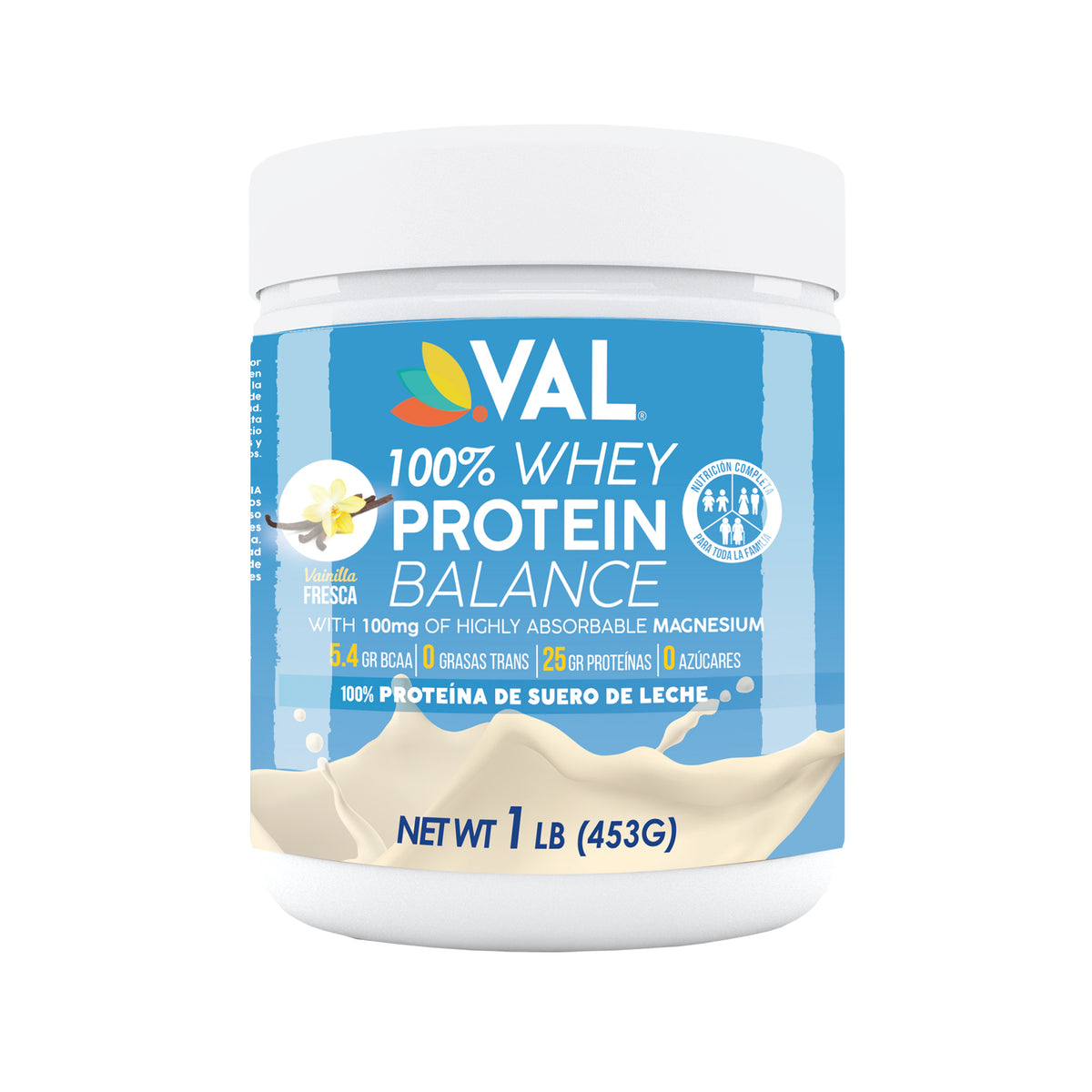 WHEY PROTEIN BALANCE VAINILLA CON MAGNESIO– VAL
