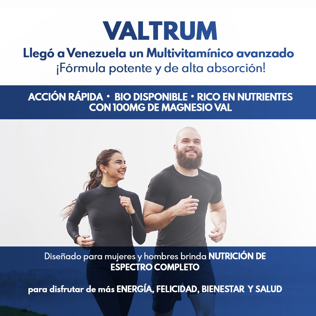 VALTRUM MULTIVITAMINAS Y MINERALES CON MAGNESIO– VAL